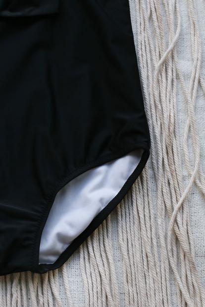 BOW MONOKINI IN BLACK from Topazette, Women's Fashion, Swimwear ...