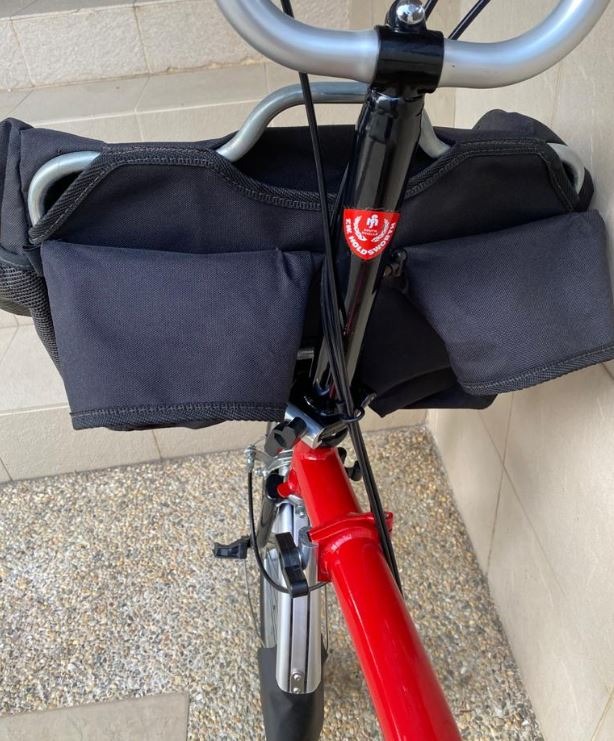 Brompton T Bag Carrradice brand, Sports Equipment, Bicycles & Parts ...