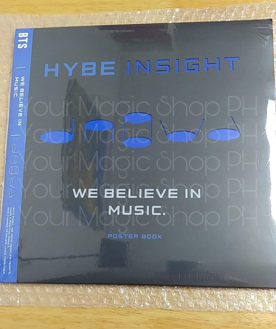 BTS POSTER BOOK HYBE INSIGHT, Hobbies & Toys, Memorabilia ...
