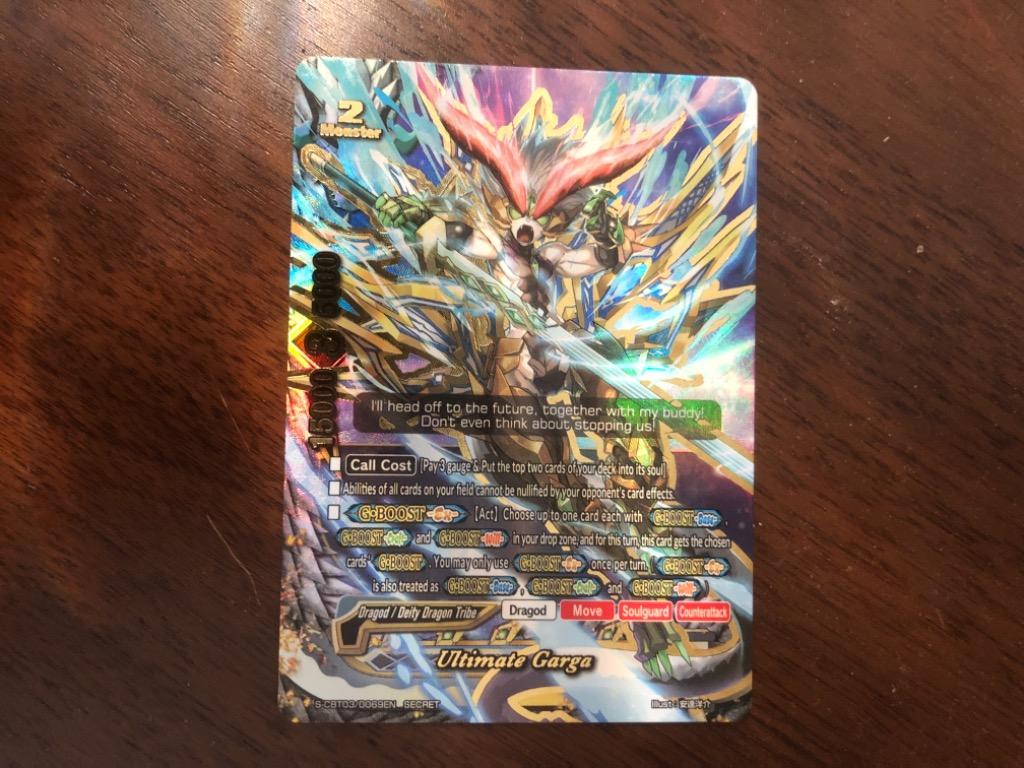 Buddyfight Ultimate Garga, Hobbies & Toys, Toys & Games on Carousell