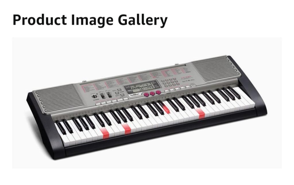 Casio LK-230 Piano Keyboard with stand (portable) , Hobbies & Toys ...