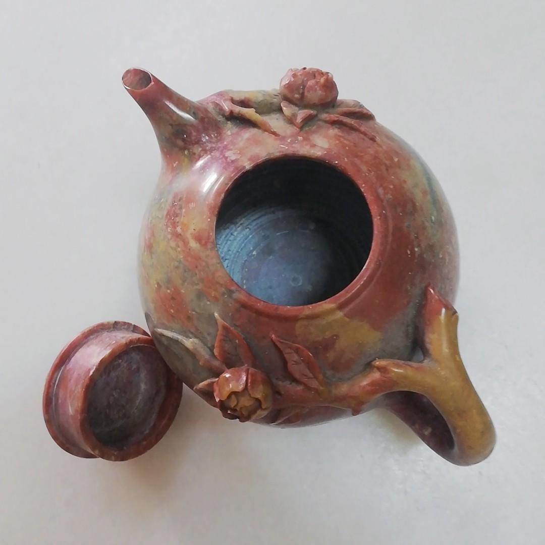 [VINTAGE COLLECTIBLE] MARBLE TEAPOT, Hobbies & Toys, Collectibles ...