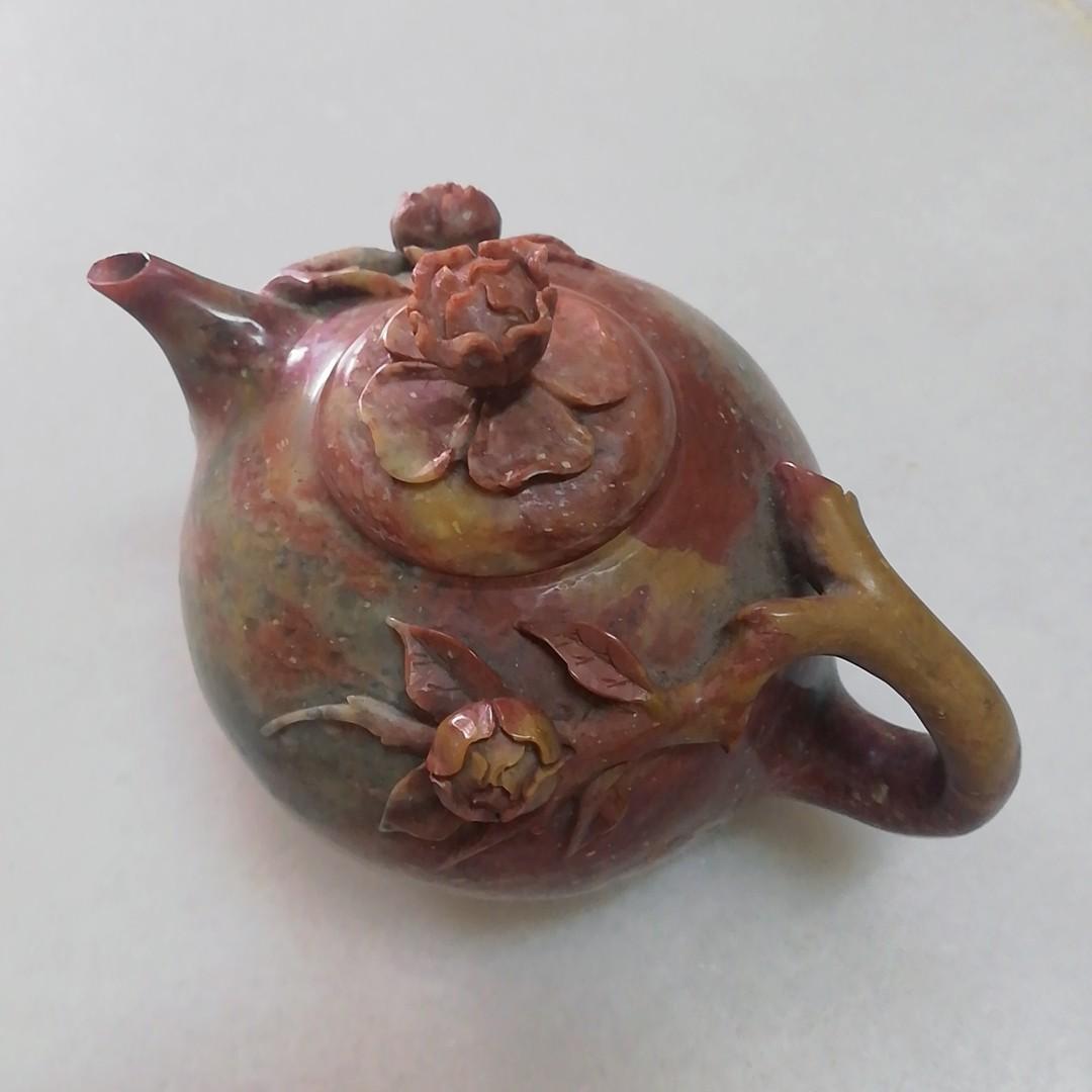 [VINTAGE COLLECTIBLE] MARBLE TEAPOT, Hobbies & Toys, Collectibles ...
