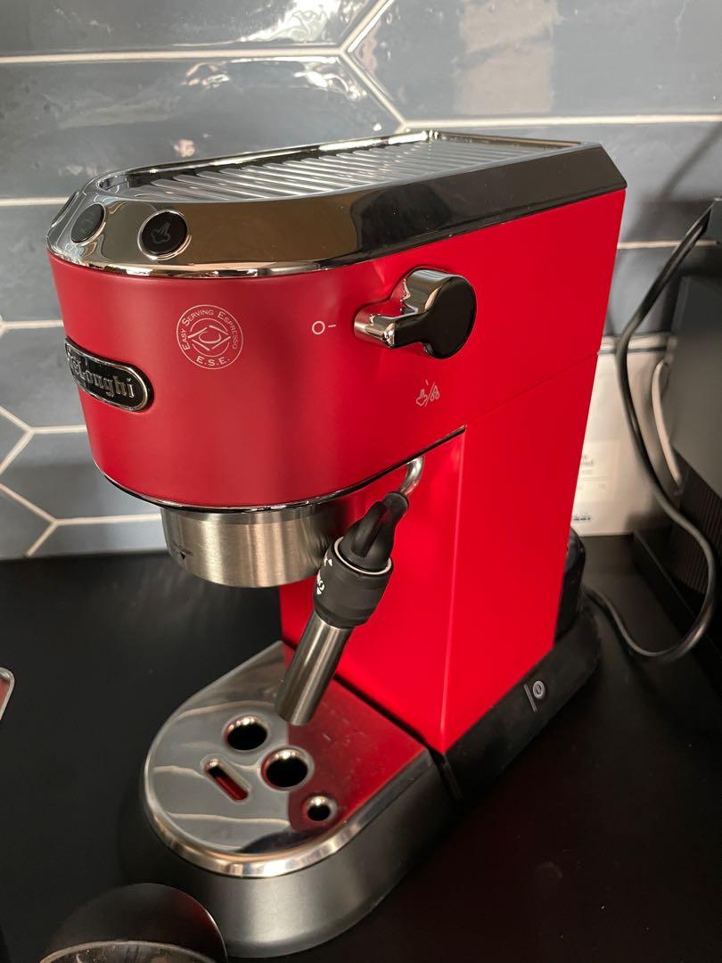 DeLonghi Dedica style Red, TV & Home Appliances, Kitchen Appliances ...