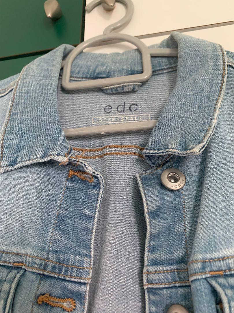 EDC Denim Jacket, Women's Fashion, Coats, Jackets and Outerwear on ...
