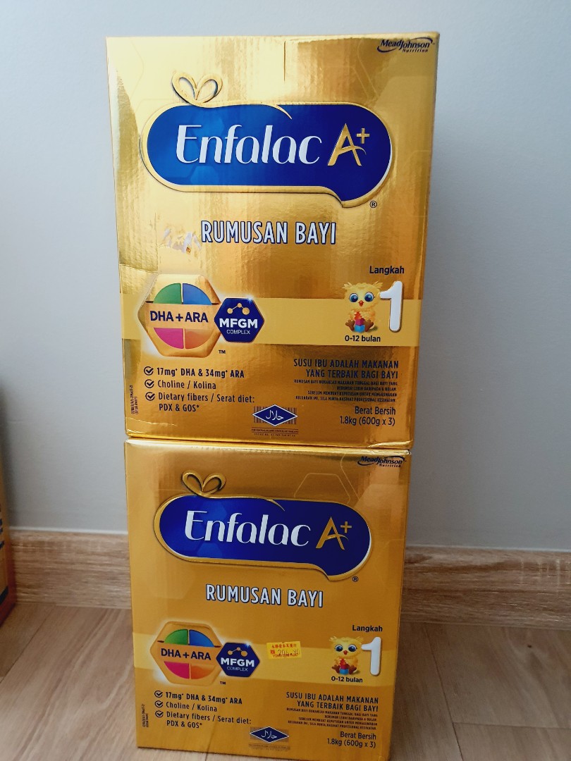 Enfalac A+ Stage 1 (1.8KG), Babies & Kids, Nursing & Feeding, Weaning ...