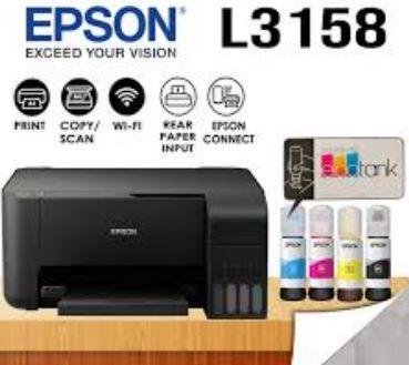 EPSON L3158 Multifunction Printer, Computers & Tech, Printers, Scanners ...