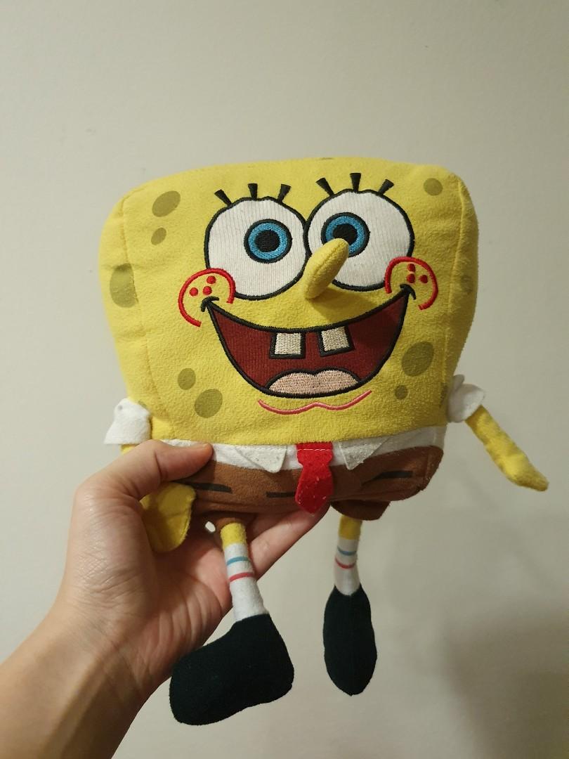 Genuine SpongeBob plush toy, Hobbies & Toys, Toys & Games on Carousell