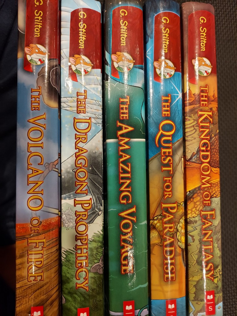 Geronimo book set, Hobbies & Toys, Books & Magazines, Children's Books ...