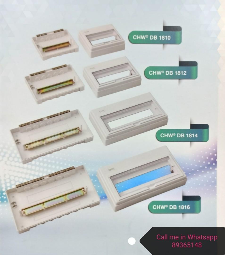 hdb db box circuit breaker replacement, Furniture & Home Living, Home ...