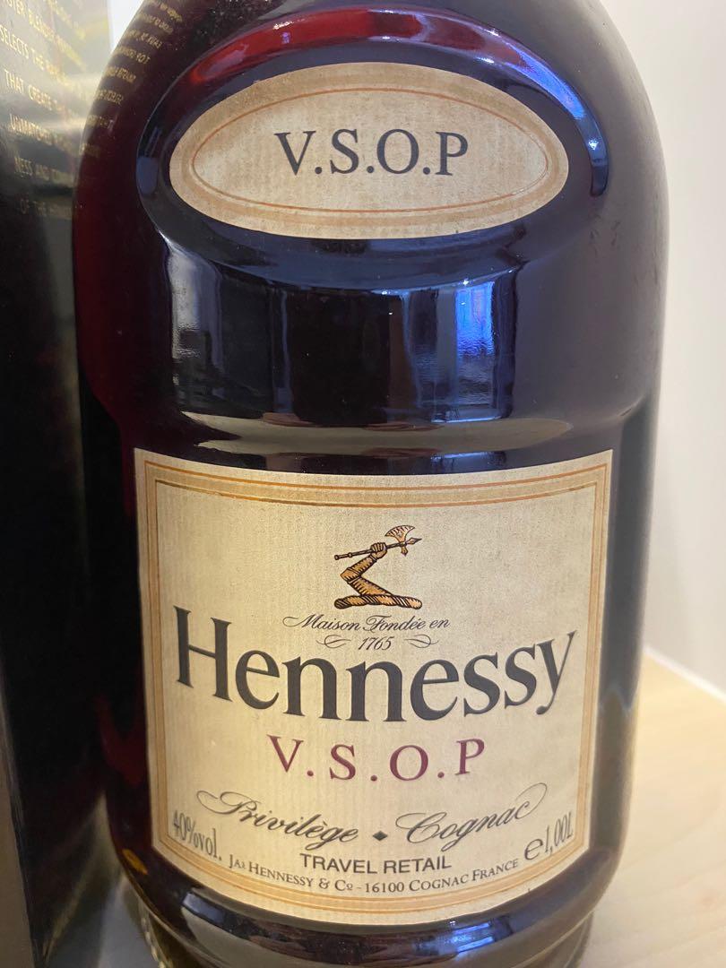 Hennessy VSOP Privilege Cognac ( 1-Litre), Food & Drinks, Alcoholic Beverages on Carousell