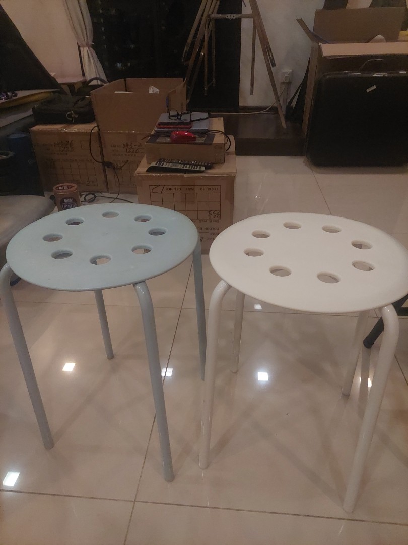 IKEA Marius stool, Furniture & Home Living, Furniture, Chairs on Carousell