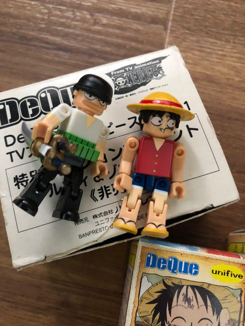 Japan Japanese Anime One Piece Shonen Jump DeQue Brick Figurine Luffy ...