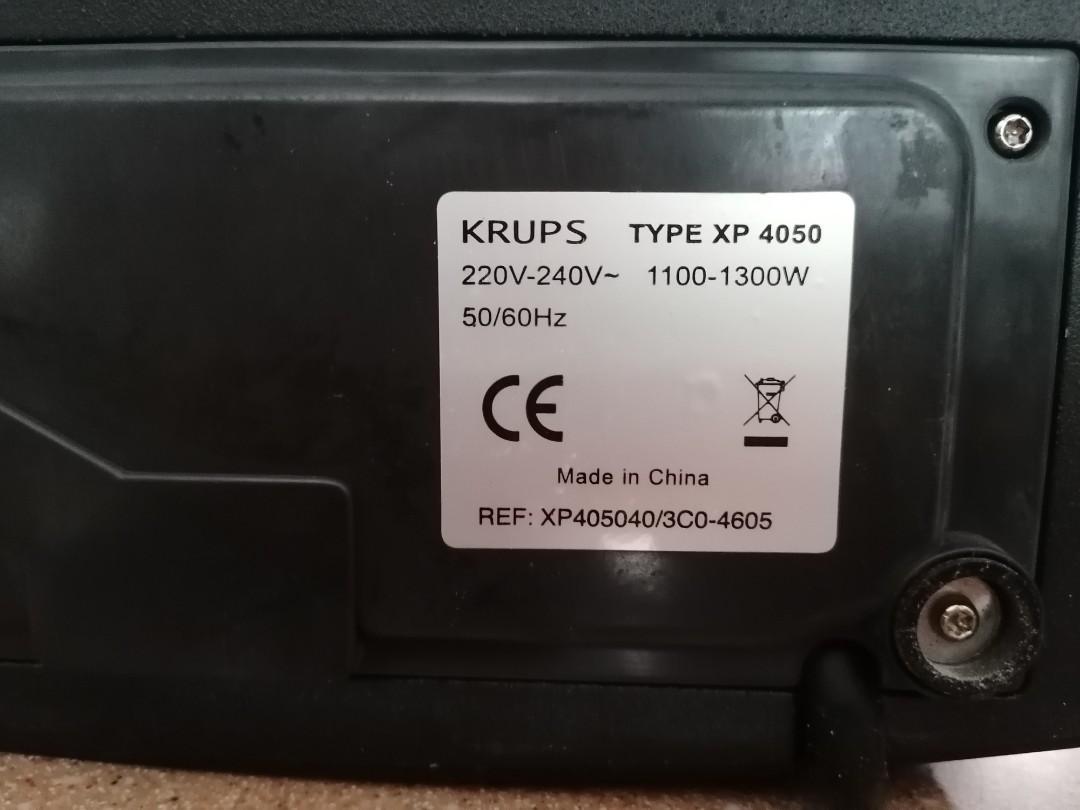 Krups XP4050 咖啡機, 家庭電器, 廚房電器, 咖啡機及咖啡壺 - Carousell
