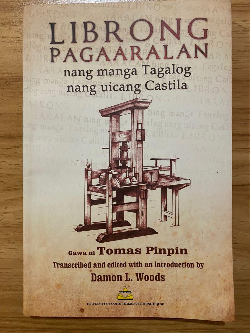 Librong Pagaaralan ng manga Tagalog nang uicang Castilla by Tomas ...