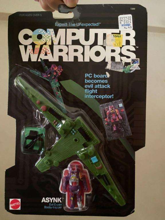 MATTEL COMPUTER WARRIORS MOC, Hobbies & Toys, Toys & Games on Carousell