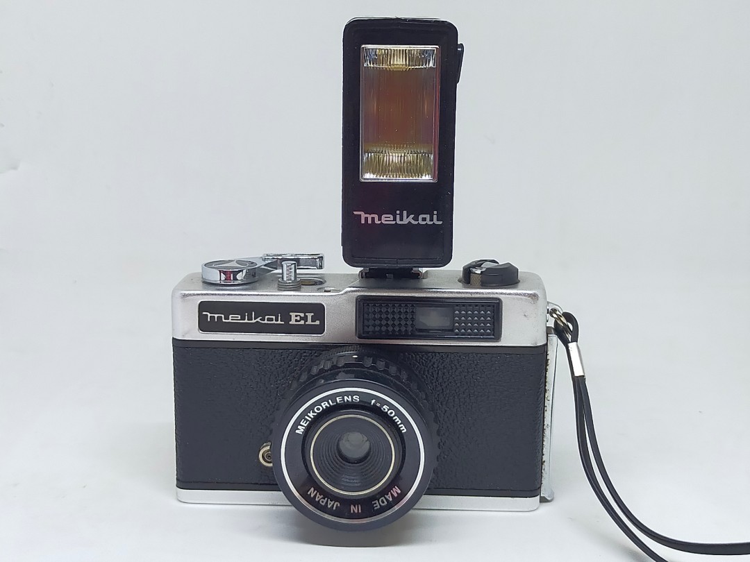 meikai el rangefinder with flash film camera, Photography, Cameras on ...