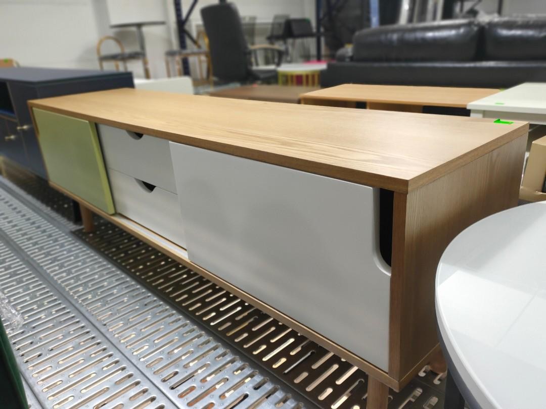 MERLIN LARGE TV Console, Furniture & Home Living, Furniture, TV ...