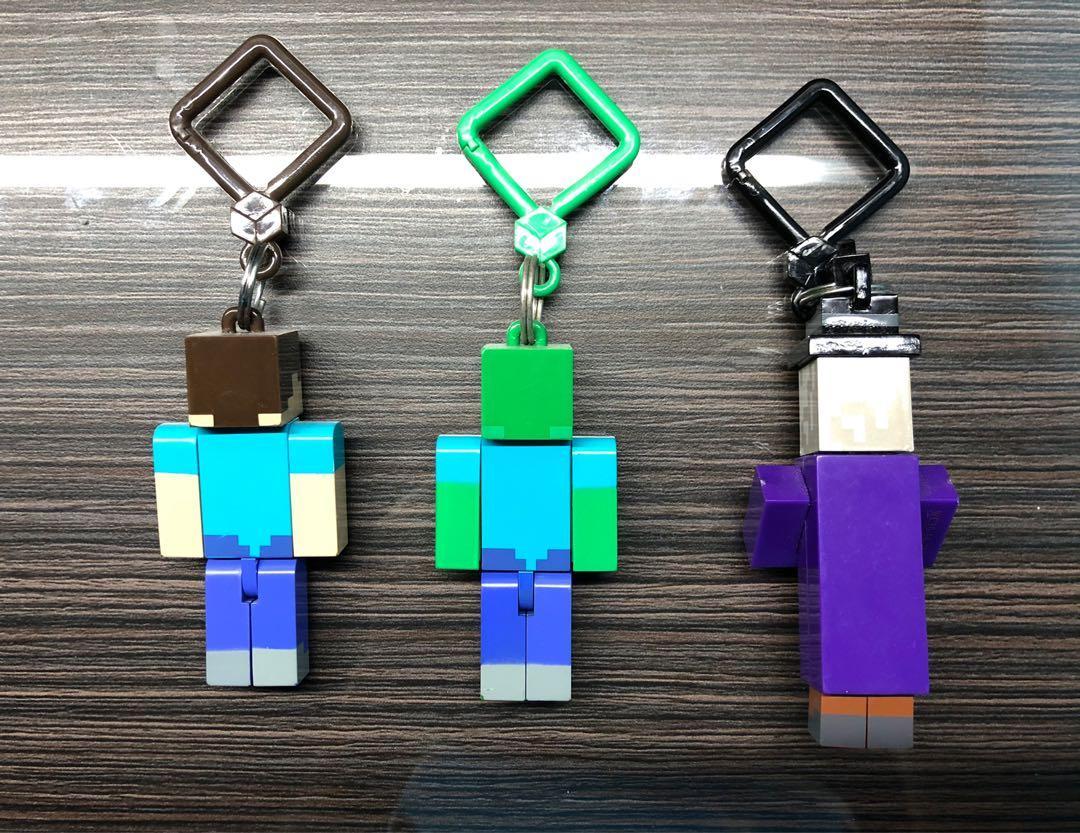 Minecraft Keychain, Hobbies & Toys, Toys & Games on Carousell