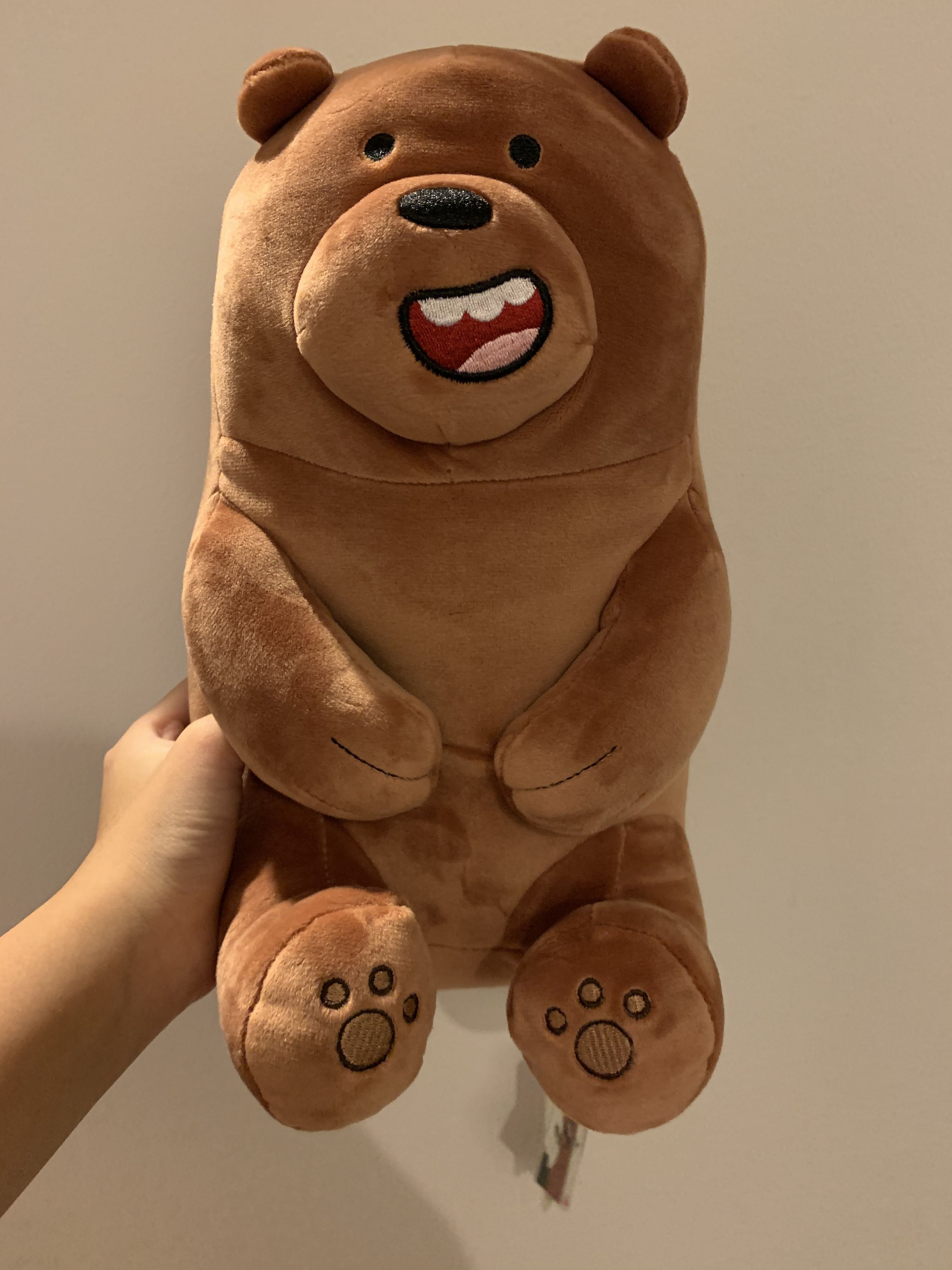 miniso we bare bears plushie, Hobbies & Toys, Toys & Games on Carousell
