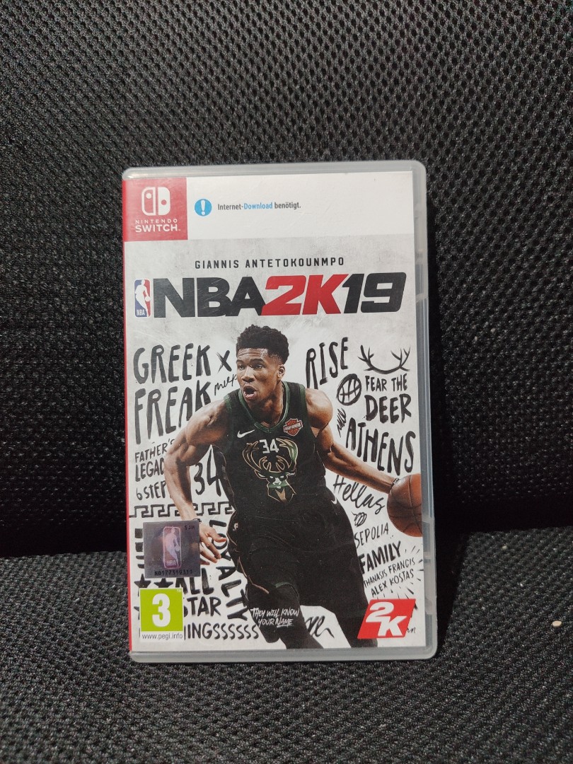 Nba 2k19 switch game, Video Gaming, Video Games, Nintendo on Carousell
