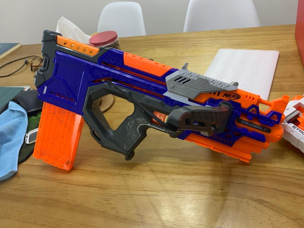 Nerf Gun - Cross Bolt, Hobbies & Toys, Toys & Games on Carousell