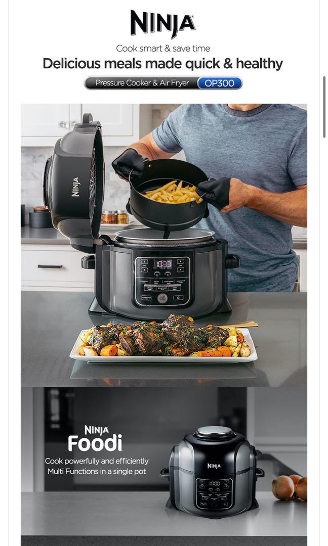 Ninja Foodi Pressure cooker Air Fryer, TV & Home Appliances, Kitchen Appliances, Cookers on ...