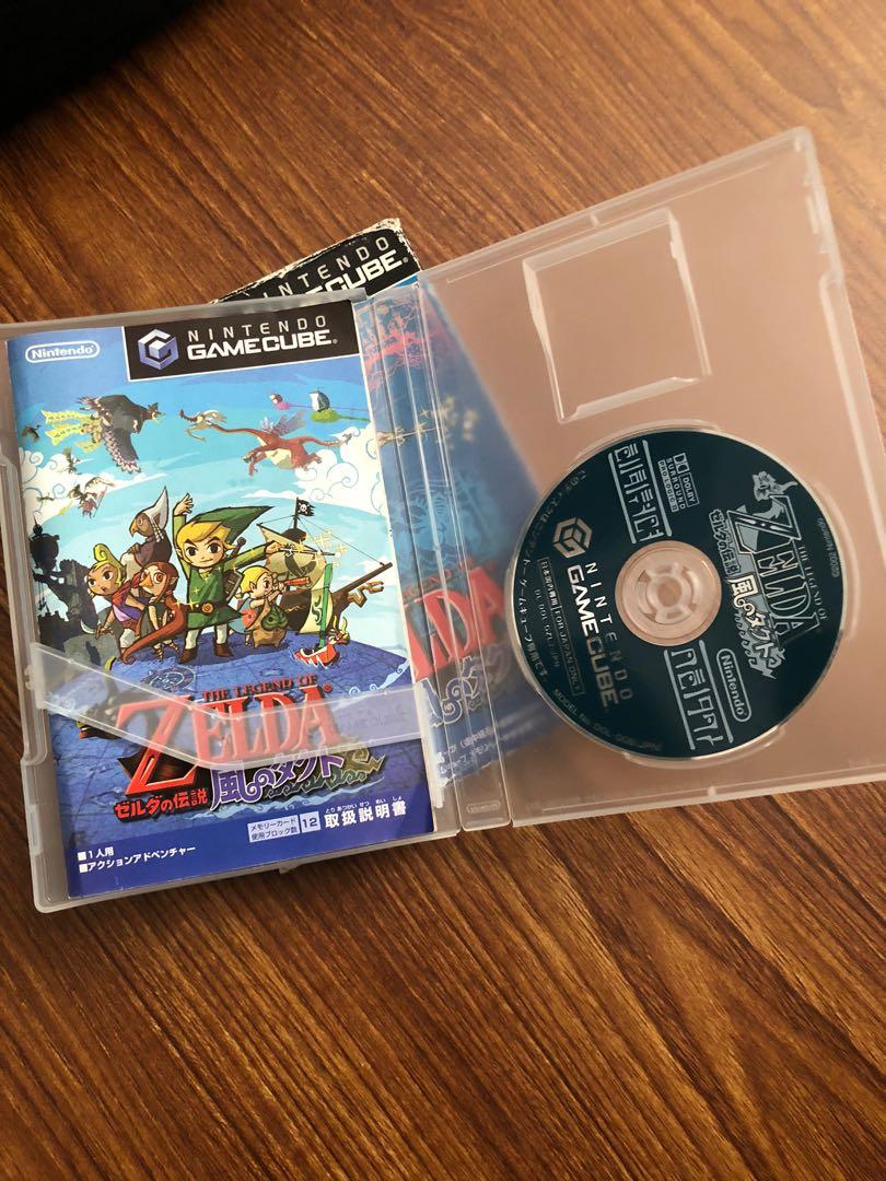 Nintendo Japan Japanese GameCube GC Legend of Zelda Wind Waker Retro ...