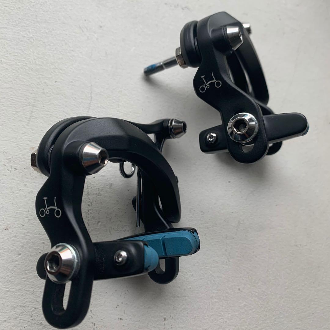 Original black edition brompton brakes, Sports Equipment, Bicycles ...