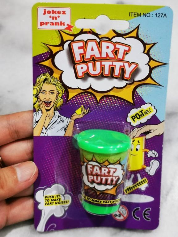 Party Novelty Prank Toy Fart Machine Fart Putty Instant Snow Jumping ...