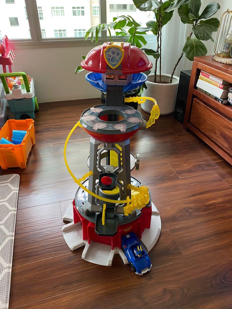 Paw Patrol Mighty Pups Mighty Tower, Hobbies & Toys, Toys & Games on ...