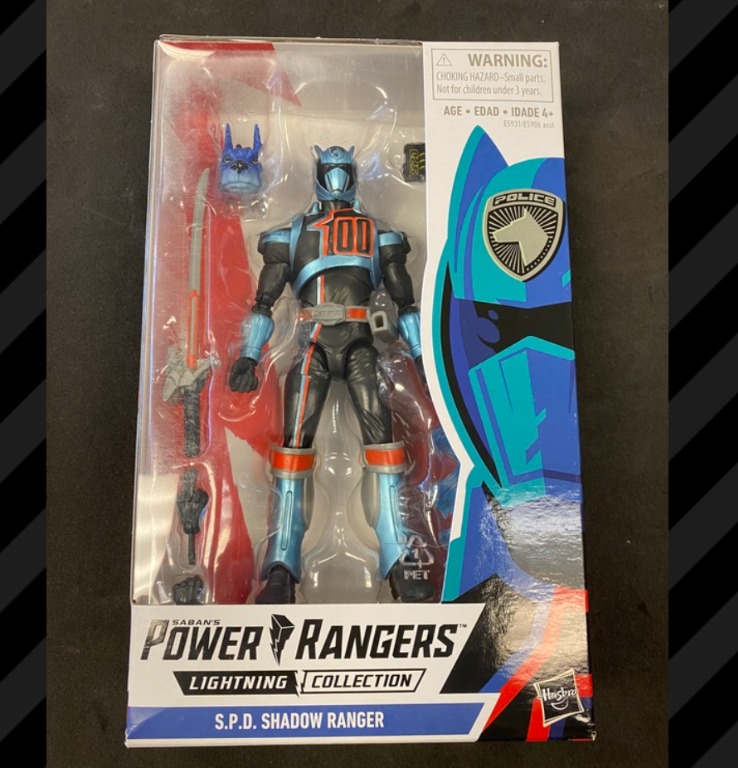 Power Rangers Lightning Collection SPD Shadow Ranger Sentai Dekaranger ...