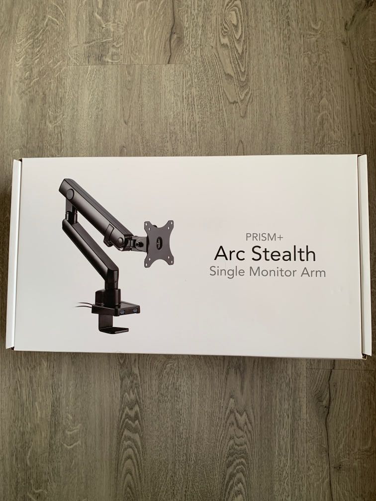 Prism Arc Stealth Monitor Arm Box, Computers & Tech, Parts ...
