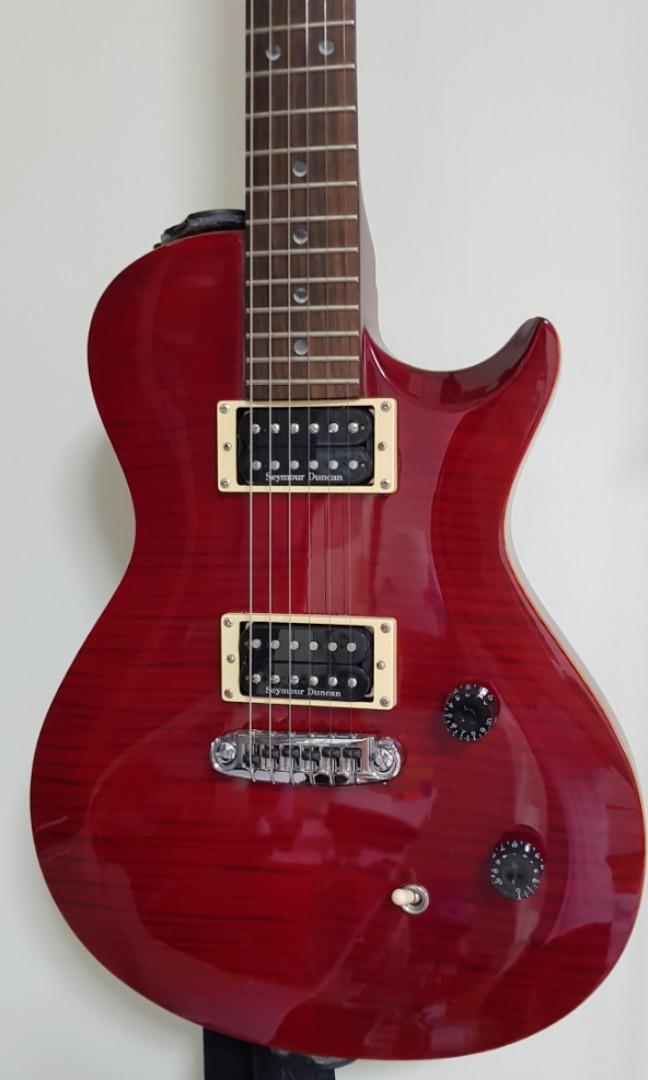 Fully Modded PRS SE Single Cut, Hobbies & Toys, Music & Media, Musical ...