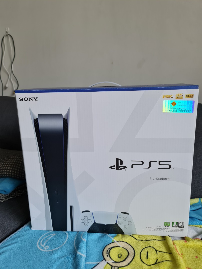 PS5 empty box, Toys & Games, Video Gaming, Consoles on Carousell