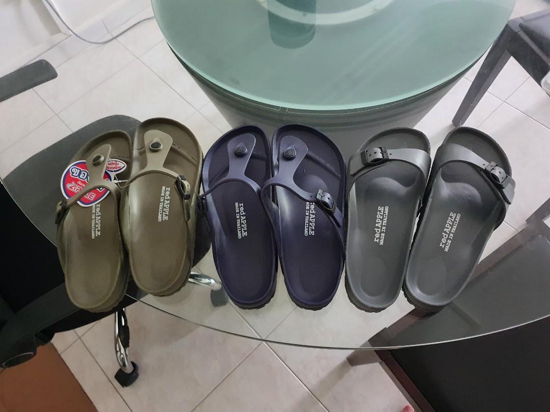 Red apple sandal, Women's Fashion, Footwear, Flipflops and Slides on ...