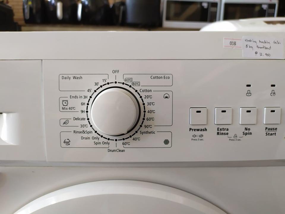 Seiki Washing Machine 5kg Frontload, TV & Home Appliances, Washing ...