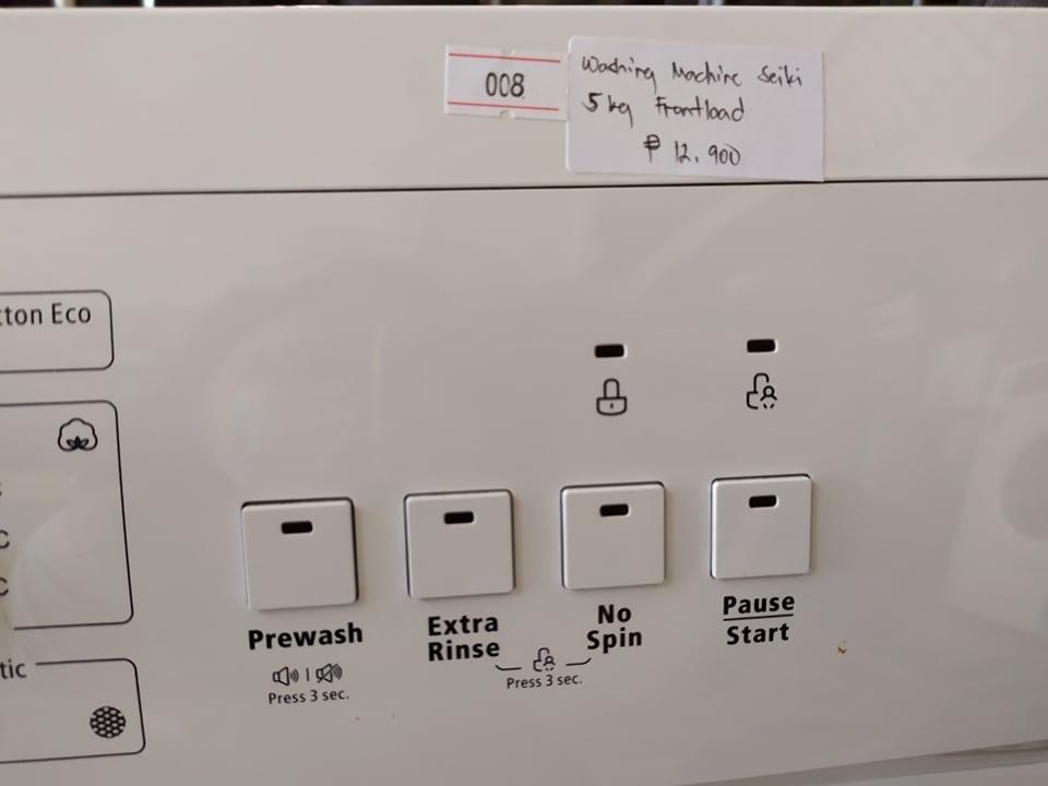 Seiki Washing Machine 5kg Frontload, TV & Home Appliances, Washing ...