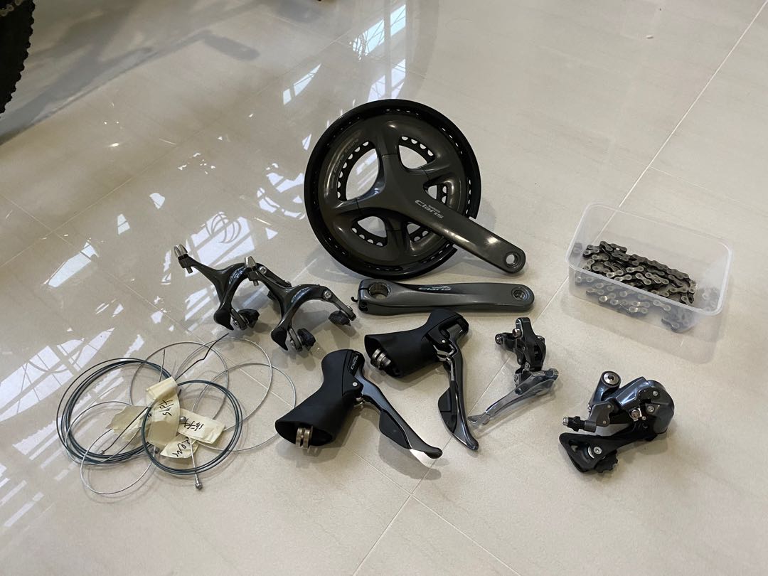 Shimano Claris R2000 road bike groupset 8 speed, Sports Equipment ...