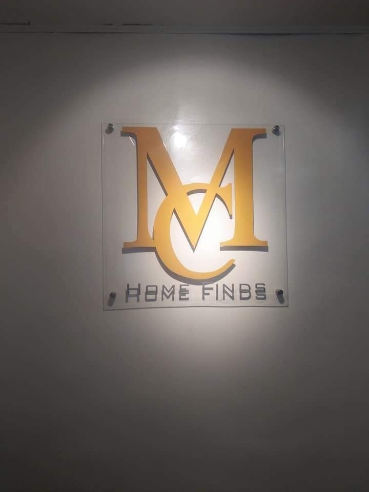 signage acrylic stainless/build-up, Furniture & Home Living, Furniture ...