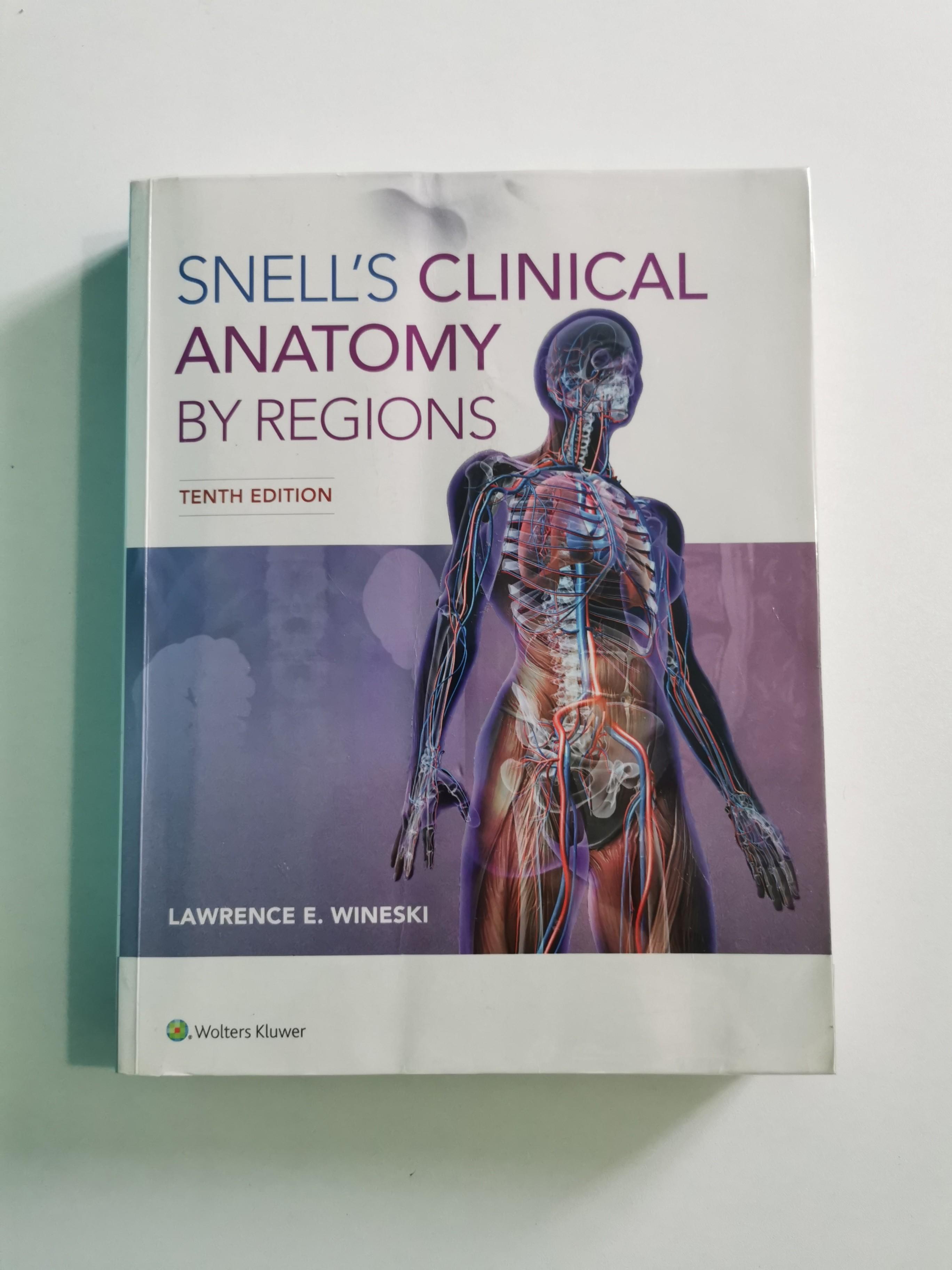 Snell Clinical Anatomy by Regions 10th edition, Hobbies & Toys, Books ...