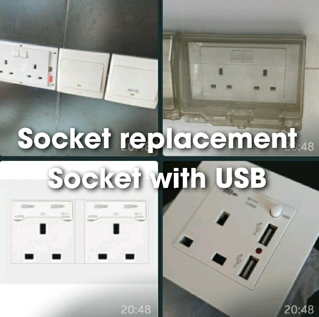 Socket, Touch Switcher Socket, USB Socket, TV & Home Appliances ...