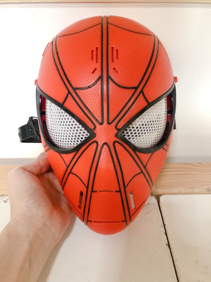 Spiderman Talking Mask, Hobbies & Toys, Memorabilia & Collectibles, Fan ...