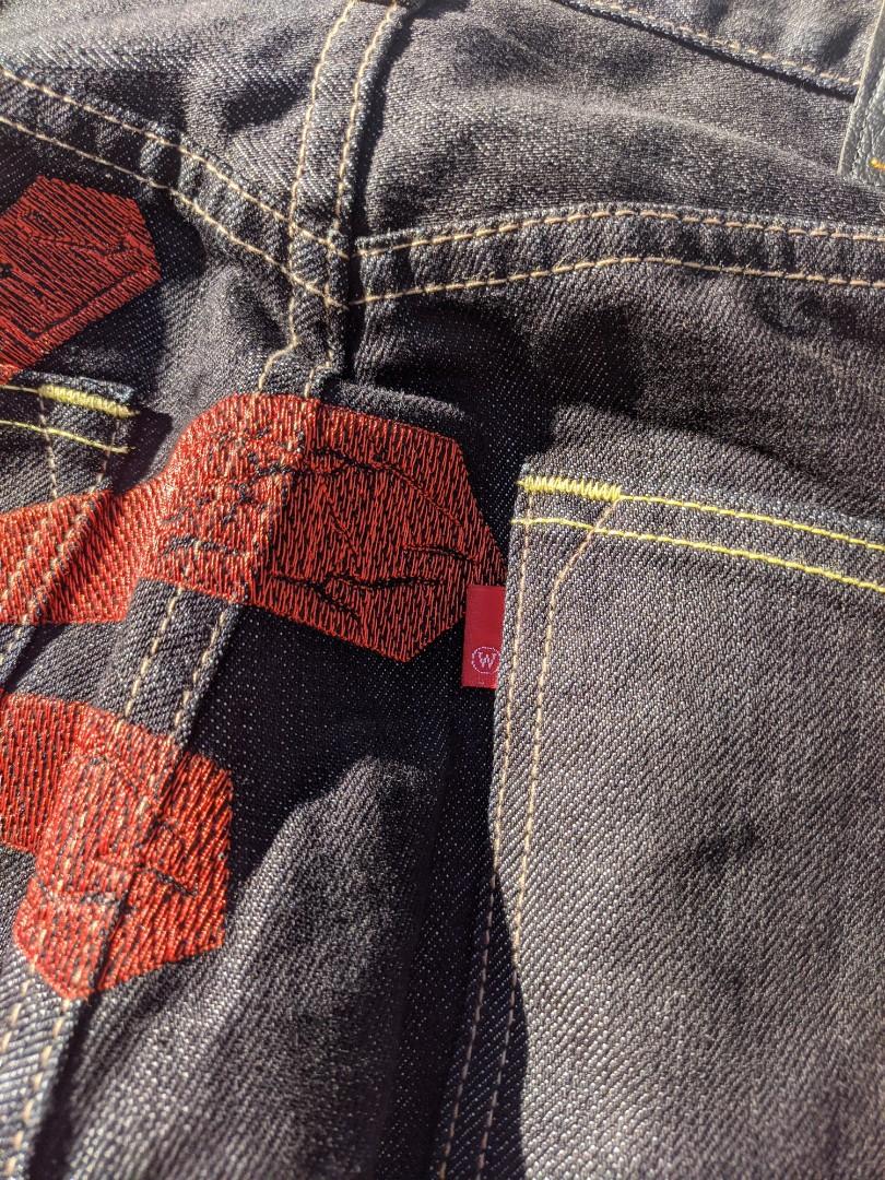 Sugoi Denim Tattoo Jeans, Men's Fashion, Bottoms, Jeans on Carousell