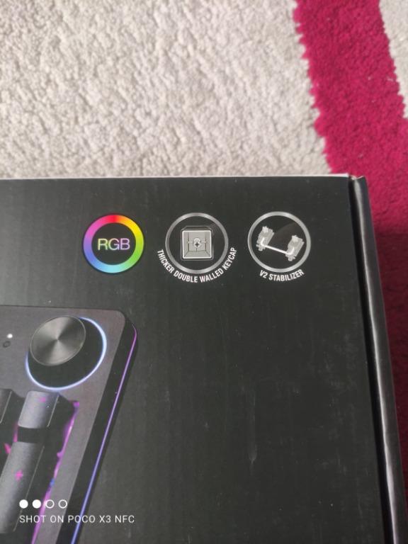 Tecware Spectre Pro RGB Mechanical Gaming Keyboard w/ Underglow 104-Key ...