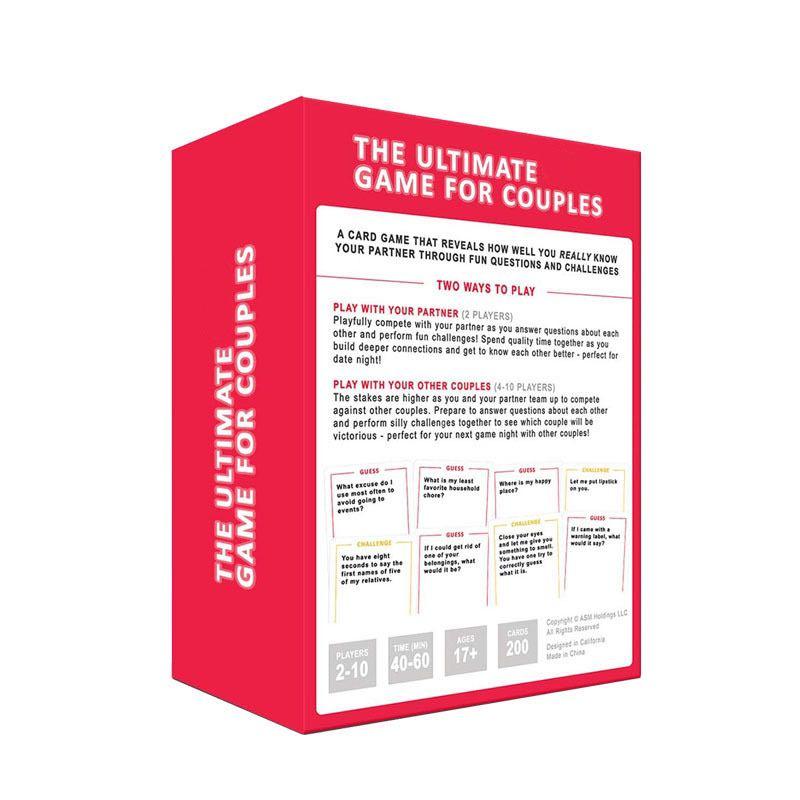 The Ultimate Game For Couples - Best Couple Bonding Game!, Hobbies ...