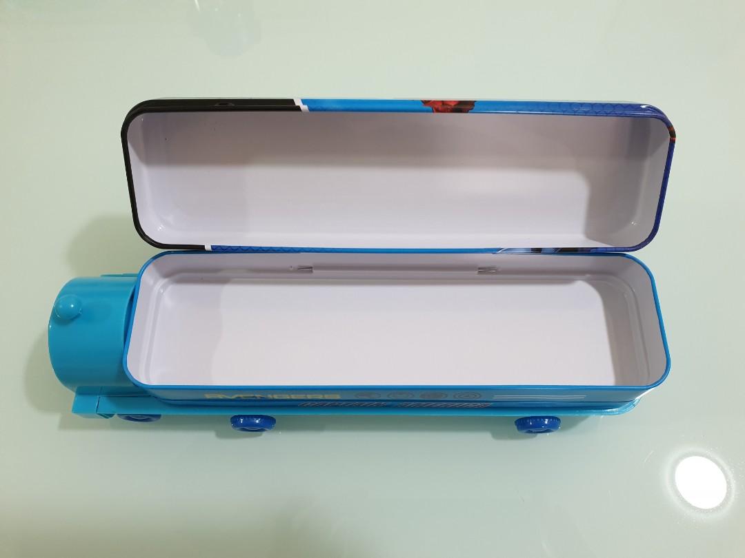 Train Pencil Box w Sharpener - Captain America, Hobbies & Toys ...