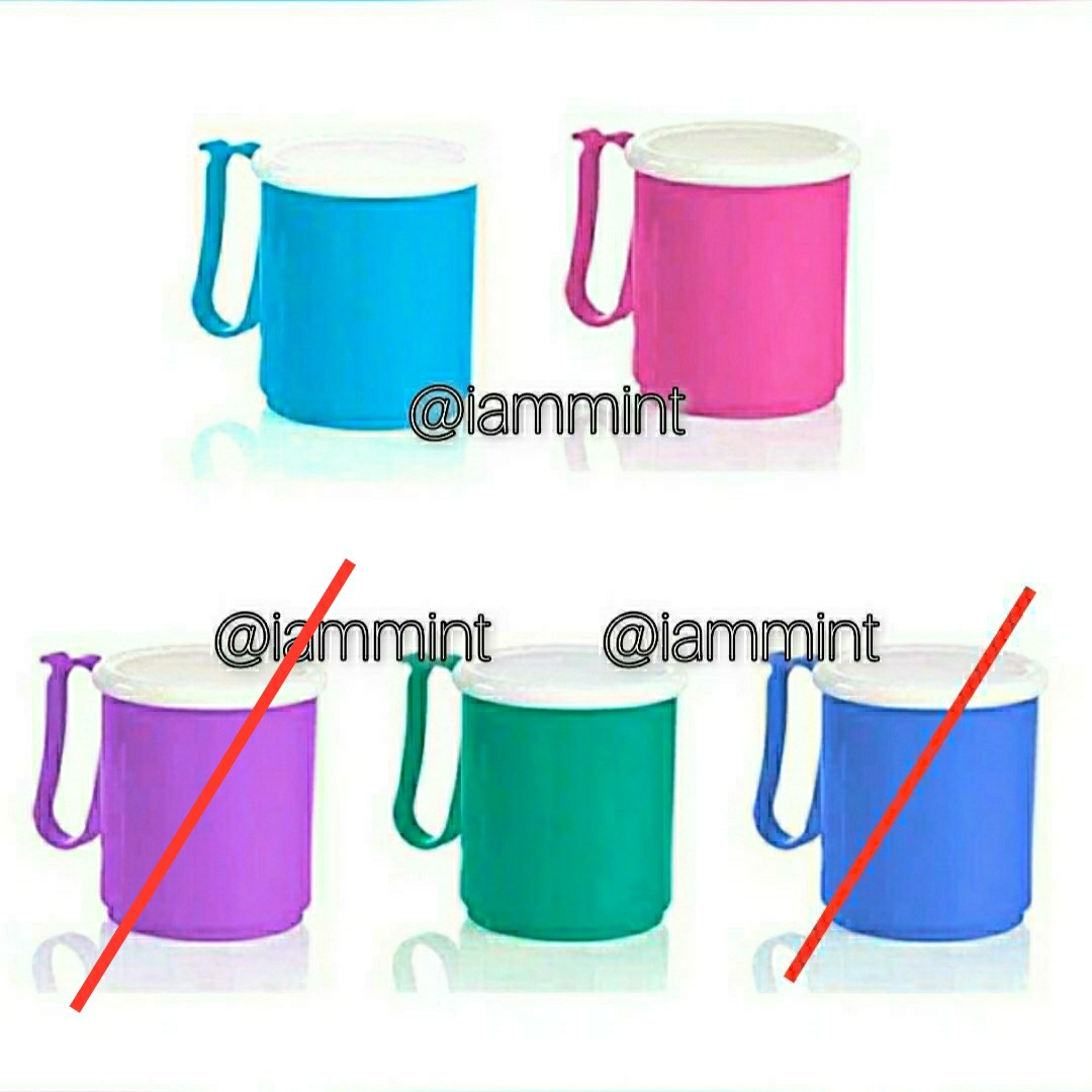 Tupperware 500 ml Microwavable/ Microwave Safe Jumbo Mug Cup Container ...