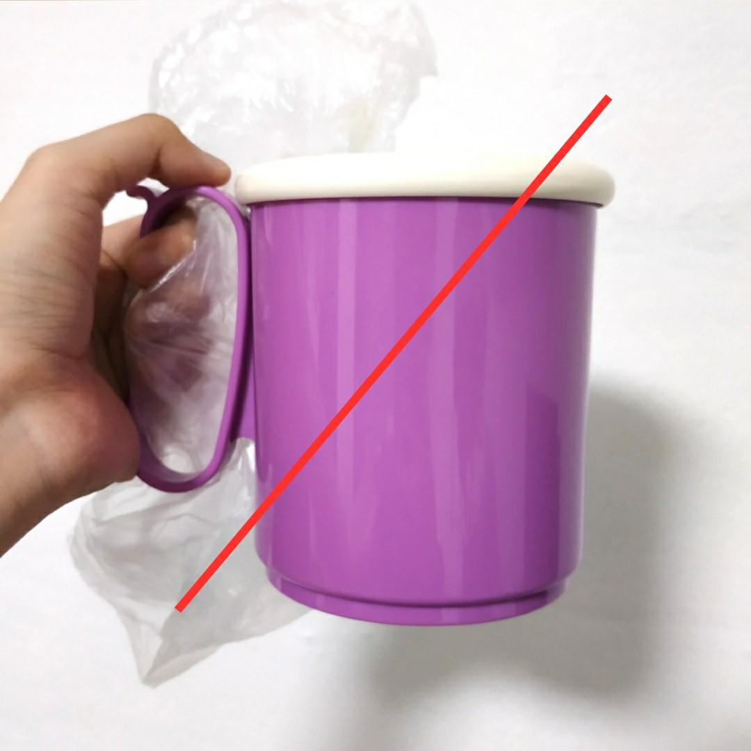 Tupperware 500 ml Microwavable/ Microwave Safe Jumbo Mug Cup Container ...