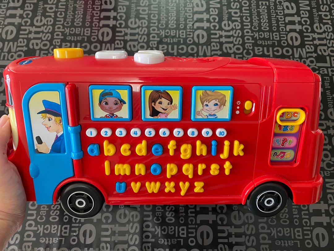 Vtech Baby Playtime Alphabet Bus with Phonics (12M to 36M), Babies ...